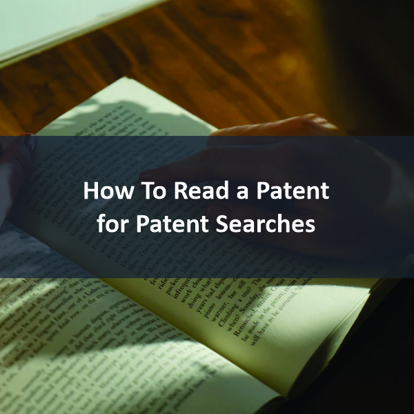 How to Read a Patent while Doing Patent Searches
